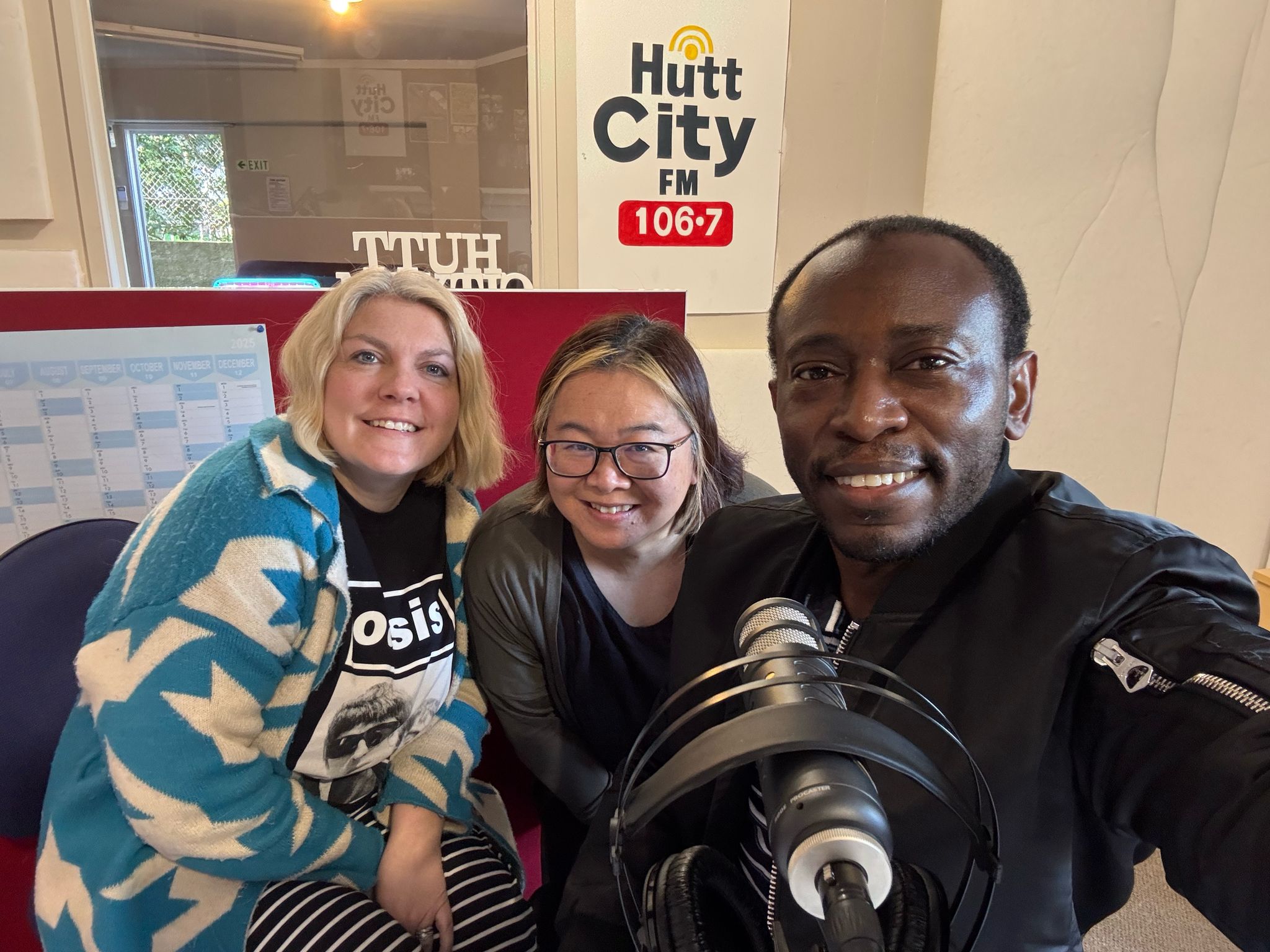 Promoting Multifest 2025 on Hutt FM’s The Hutt Weekender